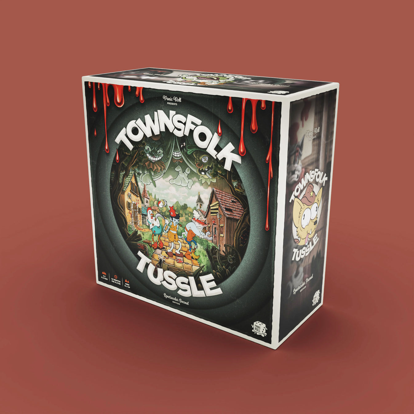 Townsfolk Tussle Base Game – Panic Roll